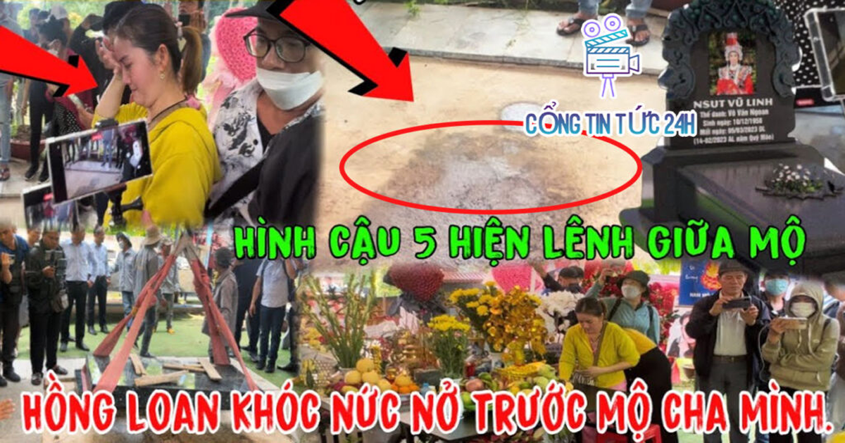 “Ra đi không nhắm mắt” Linh thiêng hiện tượng bí ẩn xuất hiện trên mộ ...